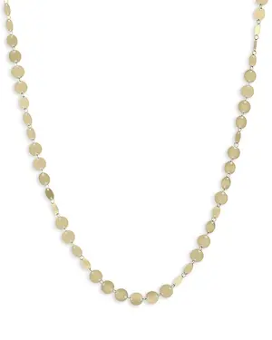 Lana Jewelry 14k Yellow Disc Strand Necklace - Gold