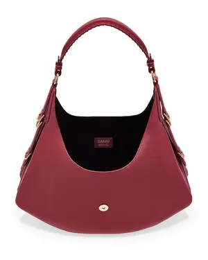 GANNI Small Kat Bag - Red Dahlia