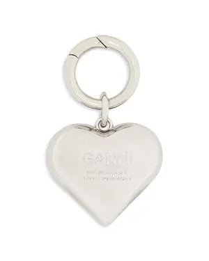 GANNI Bou Heart Charm - Charcole Art