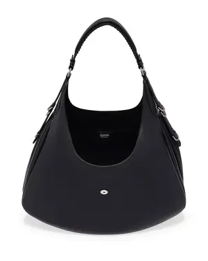 GANNI Large Kat Bag - Black