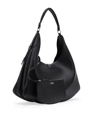 GANNI Large Kat Bag - Black