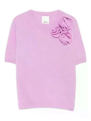 Allude Ribbed T-shirts For Women