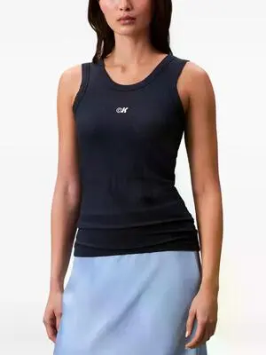 Calvin Klein Logo Ribbed Tank Top