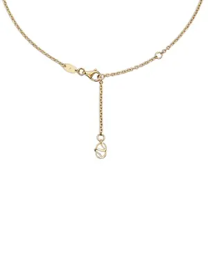 Hearts On Fire 18k Yellow Diamond Flip Drop Pendant Necklace