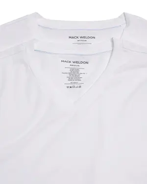 Mack Weldon Cloud V Neck Tee, Pack Of 2