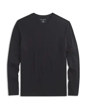 Mack Weldon Cloud Fx Long Sleeve Crew - True Black