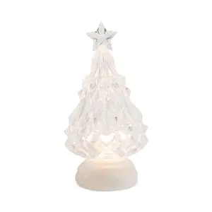 GERSON COMPANY 9.5 Lighted Rotating Holiday Tree