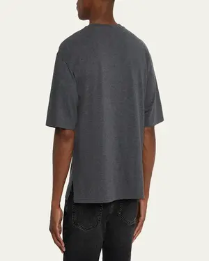 FRAME Pique Relaxed-fit Pocket T-shirt