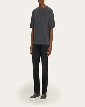 FRAME Pique Relaxed-fit Pocket T-shirt