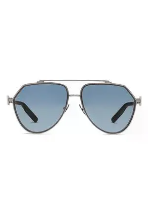 Dolce & Gabbana Pilot Frame Sunglasses - Silver
