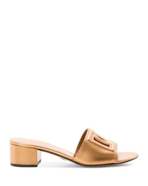 Dolce & Gabbana Leather Slides