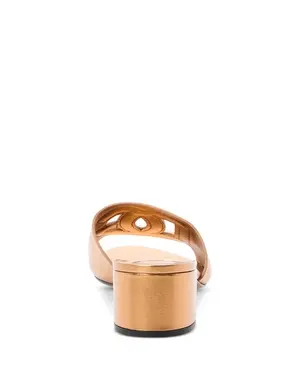 Dolce & Gabbana Leather Slides