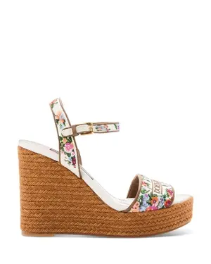 Dolce & Gabbana Espadrille Wedge Sandals