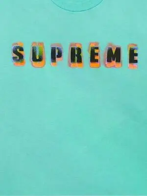 Supreme Stencil T-shirt - Blue