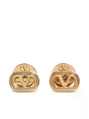 Valentino Garavani Ovalette -tone Earrings - Gold