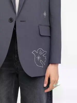 Zadig&Voltaire Embellished Single-breasted Blazer