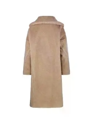 Max Mara Tedgirl Double-breasted Coat - Neutrals