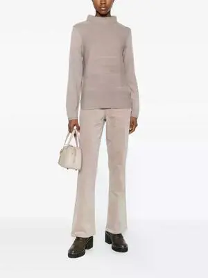 Marc O'polo High Neck Ribbed Knit Long Sleeve Sweater