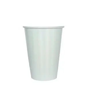 JOLLITY & CO Solid Shade Colors Paper Party Cups, Set Of 8 Pearlescent