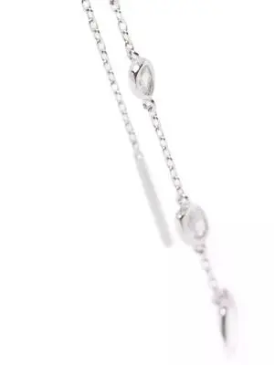MARIA BLACK Swift 02 Chain Drop Earrings - Silver