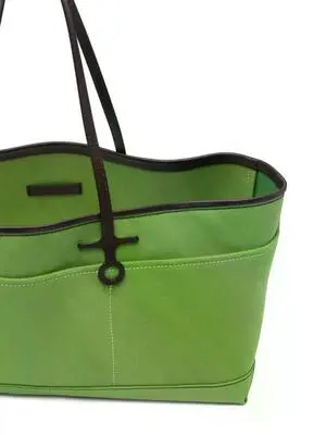 JW Anderson Logo Tote Bag - Green