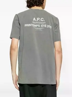 A.p.c. Crew-neck T-shirt - Grey