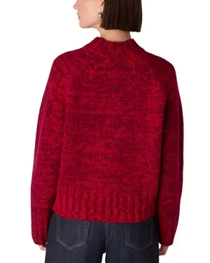 Whistles Chunky Wool Fleck Knit Sweater