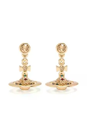VIVIENNE WESTWOOD Bas Relief Drop Earrings - Gold
