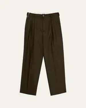 MAGLIANO Signature Wool Double-pleat Trousers