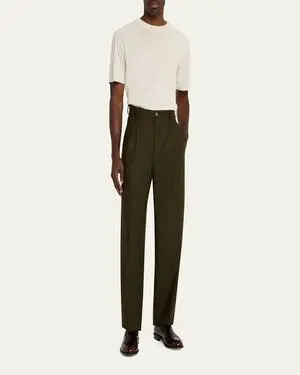 MAGLIANO Signature Wool Double-pleat Trousers