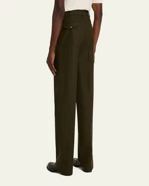 MAGLIANO Signature Wool Double-pleat Trousers