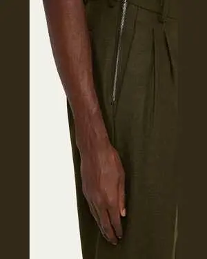 MAGLIANO Signature Wool Double-pleat Trousers