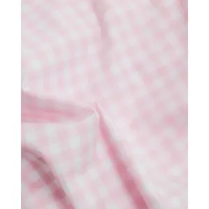 PETITE PLUME Gingham Duvet Set, Full/queen - Pink
