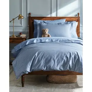 PETITE PLUME La Mer Percale Duvet Set, Twin