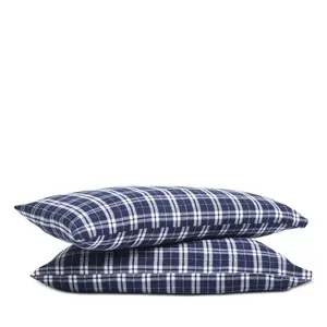 PETITE PLUME Tartan Flannel Sheet Set, Full - Oxford Tartan