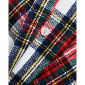 PETITE PLUME Tartan Flannel Duvet Set, Twin - Balmoral Tartan