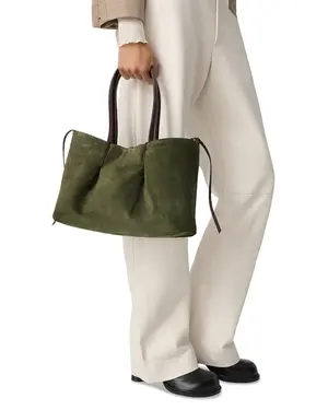Bottega Veneta Pinacoteca Intrecciato Reversible Tote - Dark Barolo