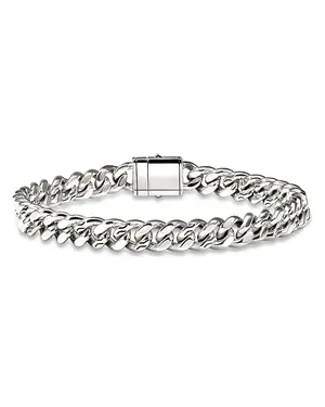 John Hardy Sterling Curb Chain Bracelet - Silver