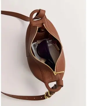 Cuyana Mini Paloma Bag - Dark Chestnut