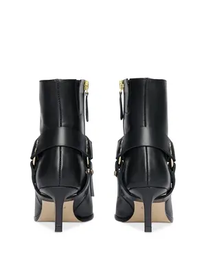Freda Salvador Haden Embellished Leather Booties