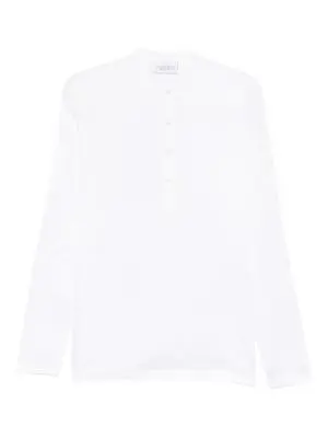 TOKYO Buttoned Polo Shirt - White