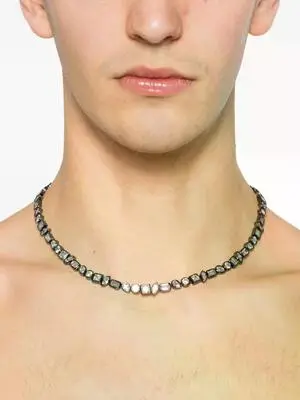 DARKAI Mixed Bezels Necklace