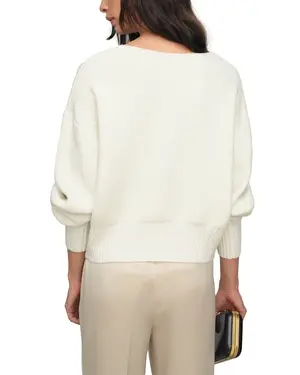 REISS Beau Bow Cardigan