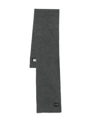 Marc O'polo Logo-patch Scarf - Grey