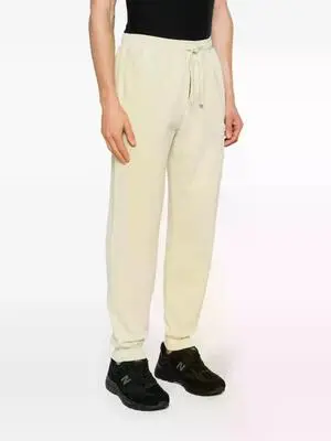 Stone Island Compass-badge Cotton Track Trousers - Green
