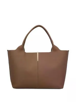 TOD'S Leather Tote Bag - Brown