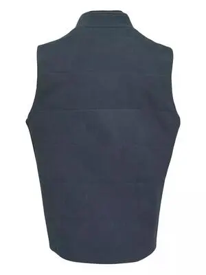 MAURIZIO BALDASSARI Zip-fastening Gilet - Blue