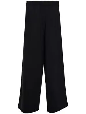 Vetements Wide-leg Sweatpants - Black