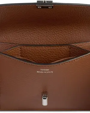 TOTEME T-lock Leather Card Case