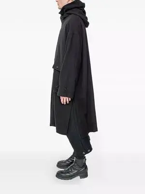 THE VIRIDI-ANNE Hooded Button-up Parka